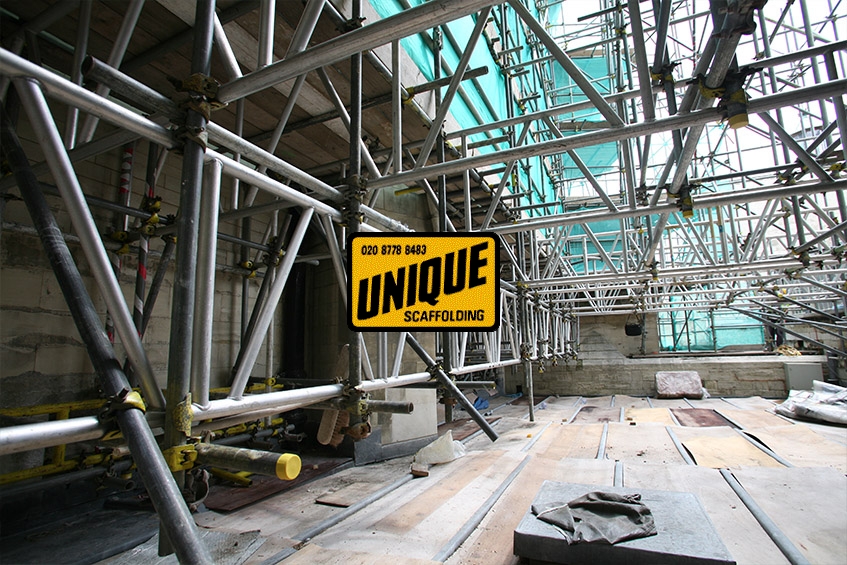 Chapter House - Unique Scaffolding