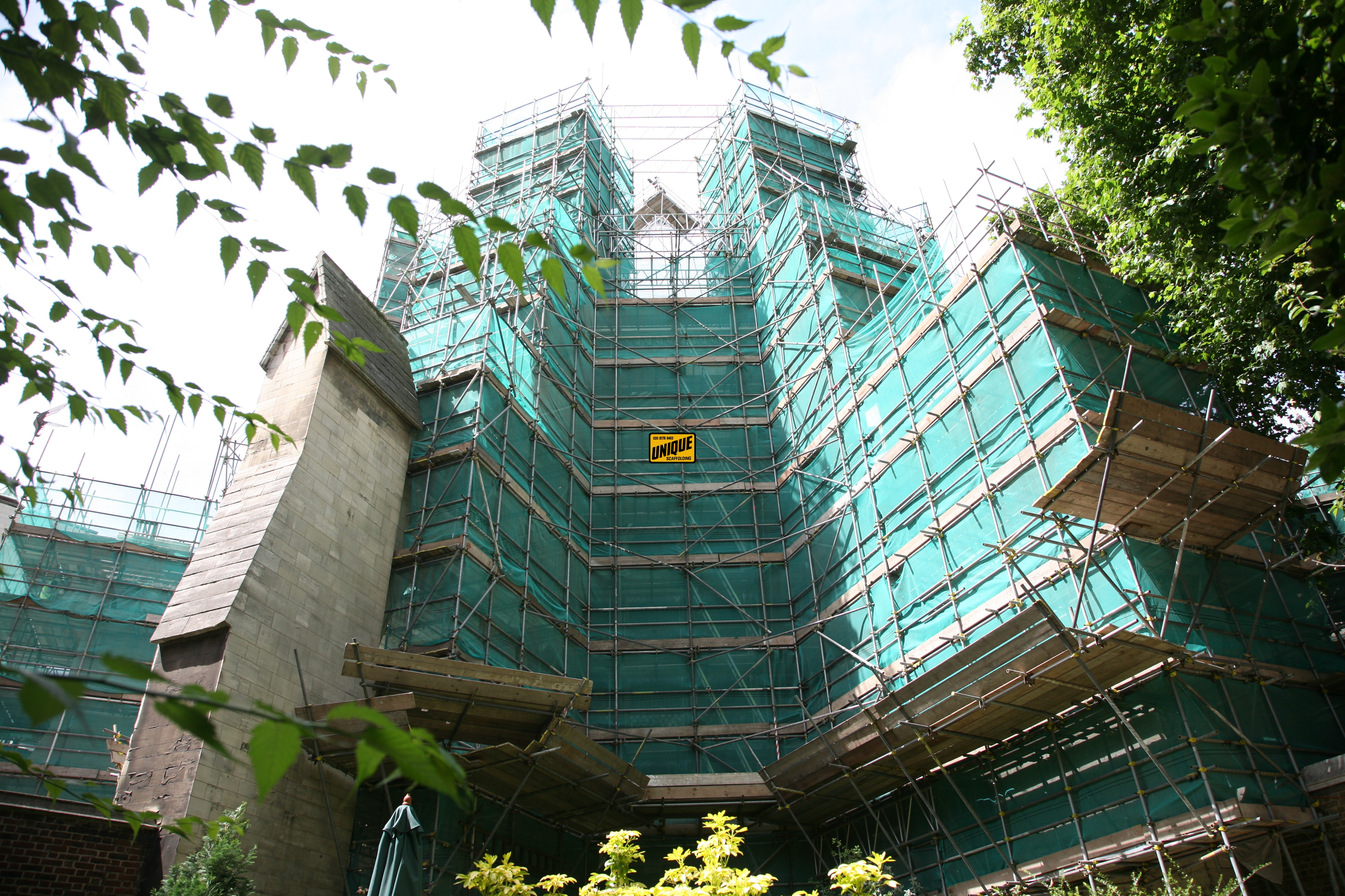 Chapter House - Unique Scaffolding